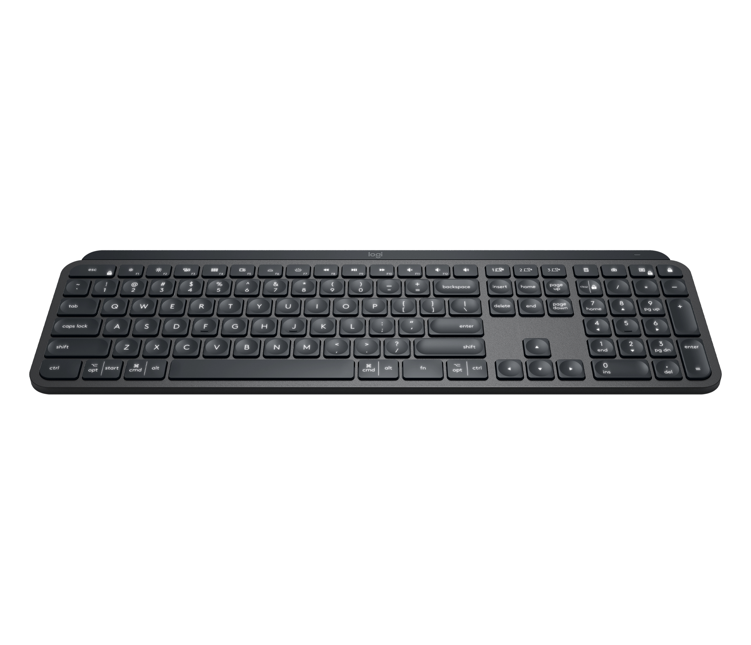 Logitech 920-010811 | Logitech MX Keys keyboard RF Wireless + Bluetooth ...