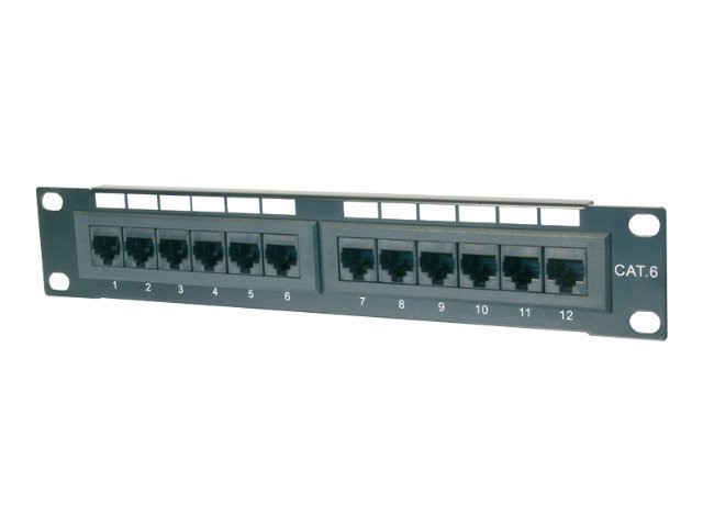 DIGITUS DN-91512U | Digitus CAT 5e, Class D Patch Panel, unshielded ...