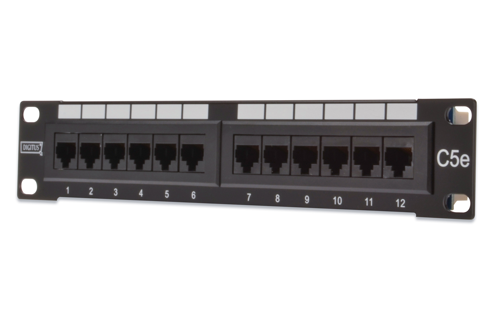DIGITUS DN-91512U | Digitus CAT 5e, Class D Patch Panel, unshielded ...