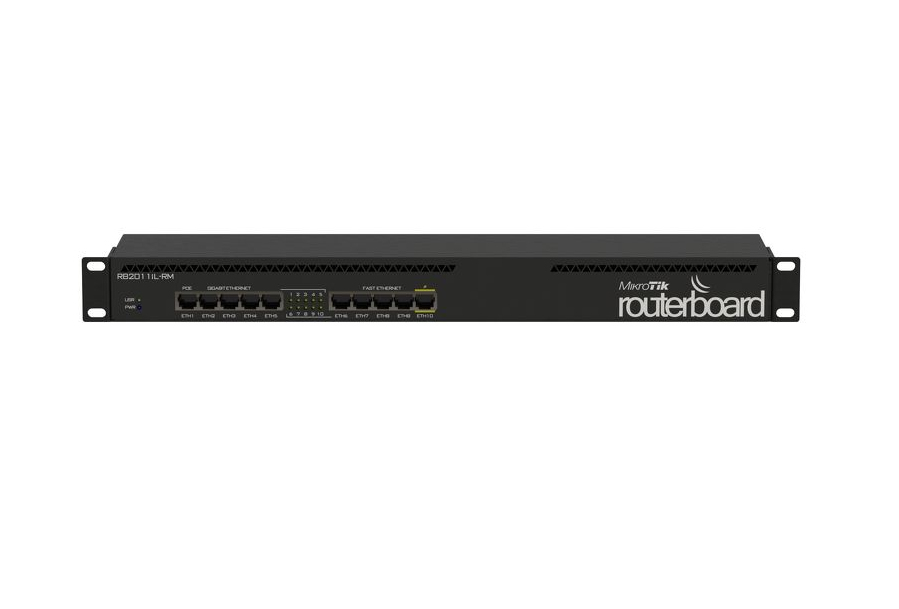 Mikrotik Rb2011il Rm Mikrotik Rb2011il Rm Router Gigabit Ethernet Negro