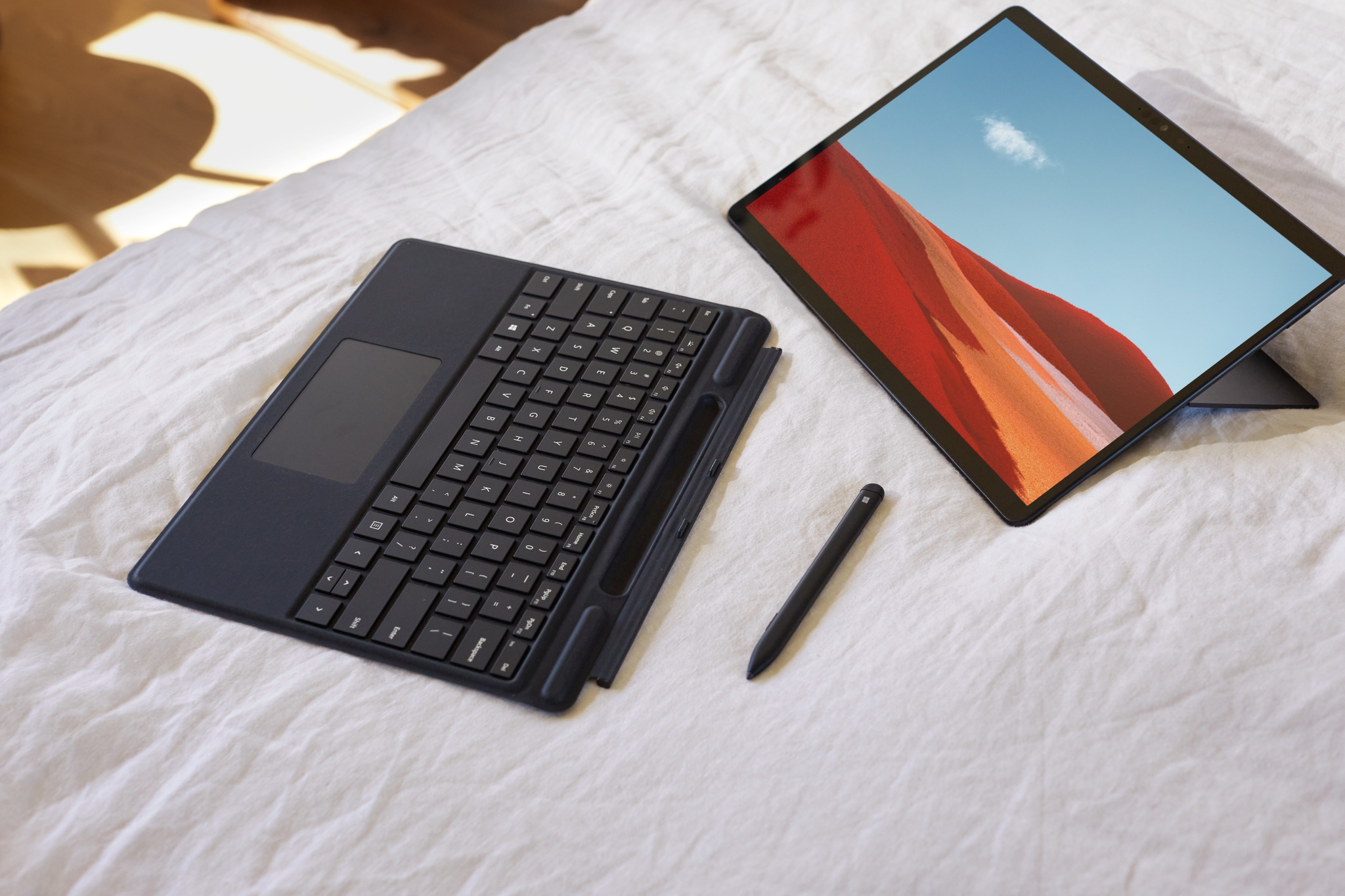 Microsoft QJX-00007 | Microsoft Surface Pro X Keyboard Negro QWERTY ...
