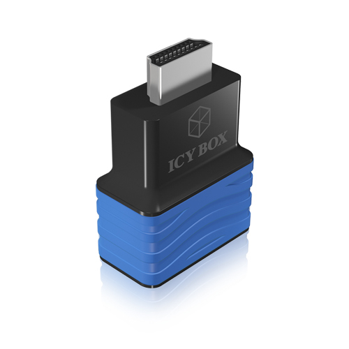 ICY BOX IB-AC516 | ICY BOX IB-AC516 HDMI VGA Black, Blue | OCTO24.com