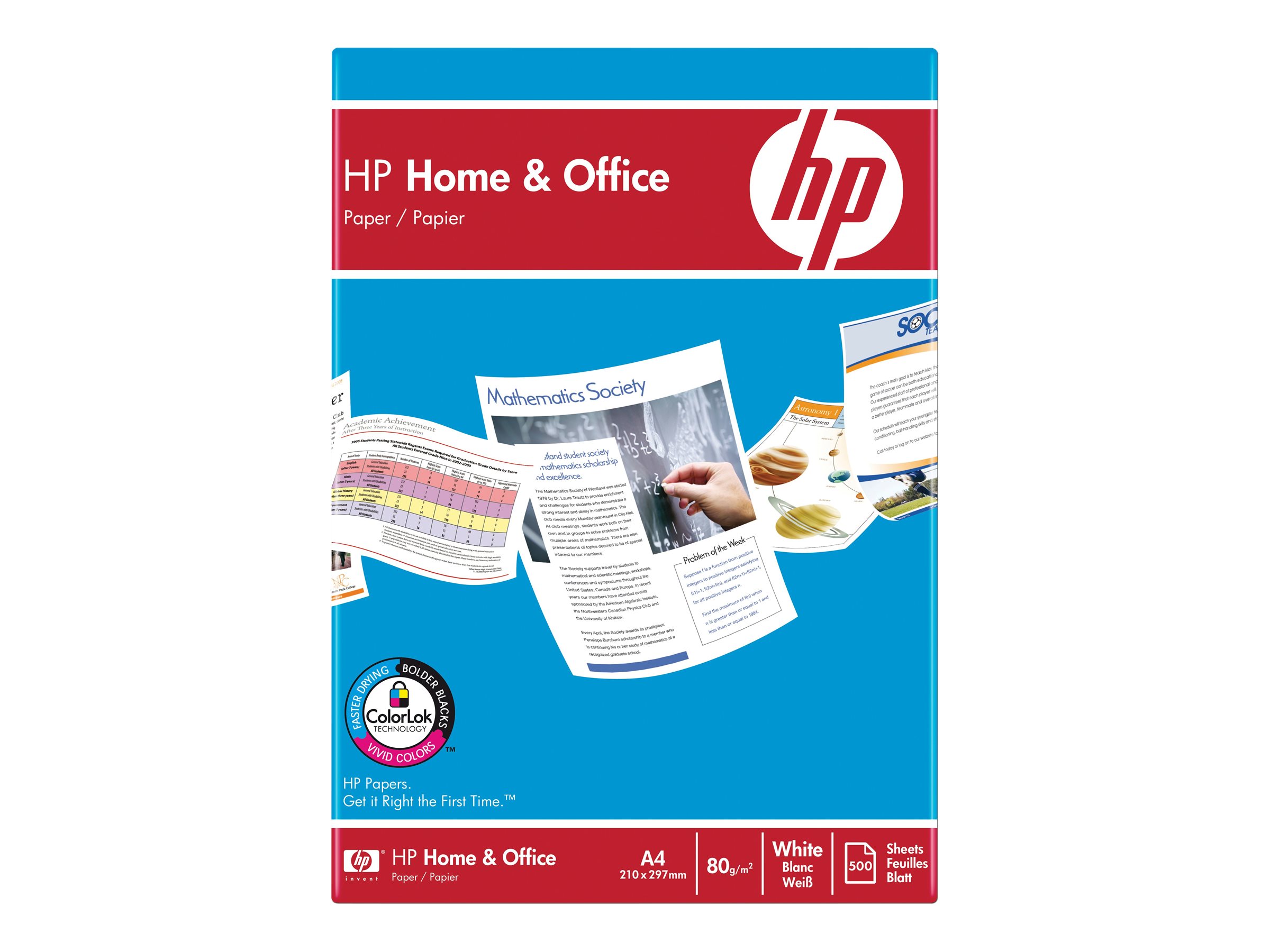 HP CHP150 | HP Home and Office Paper-500 sht/A4/210 x 297 mm | OCTO24.com