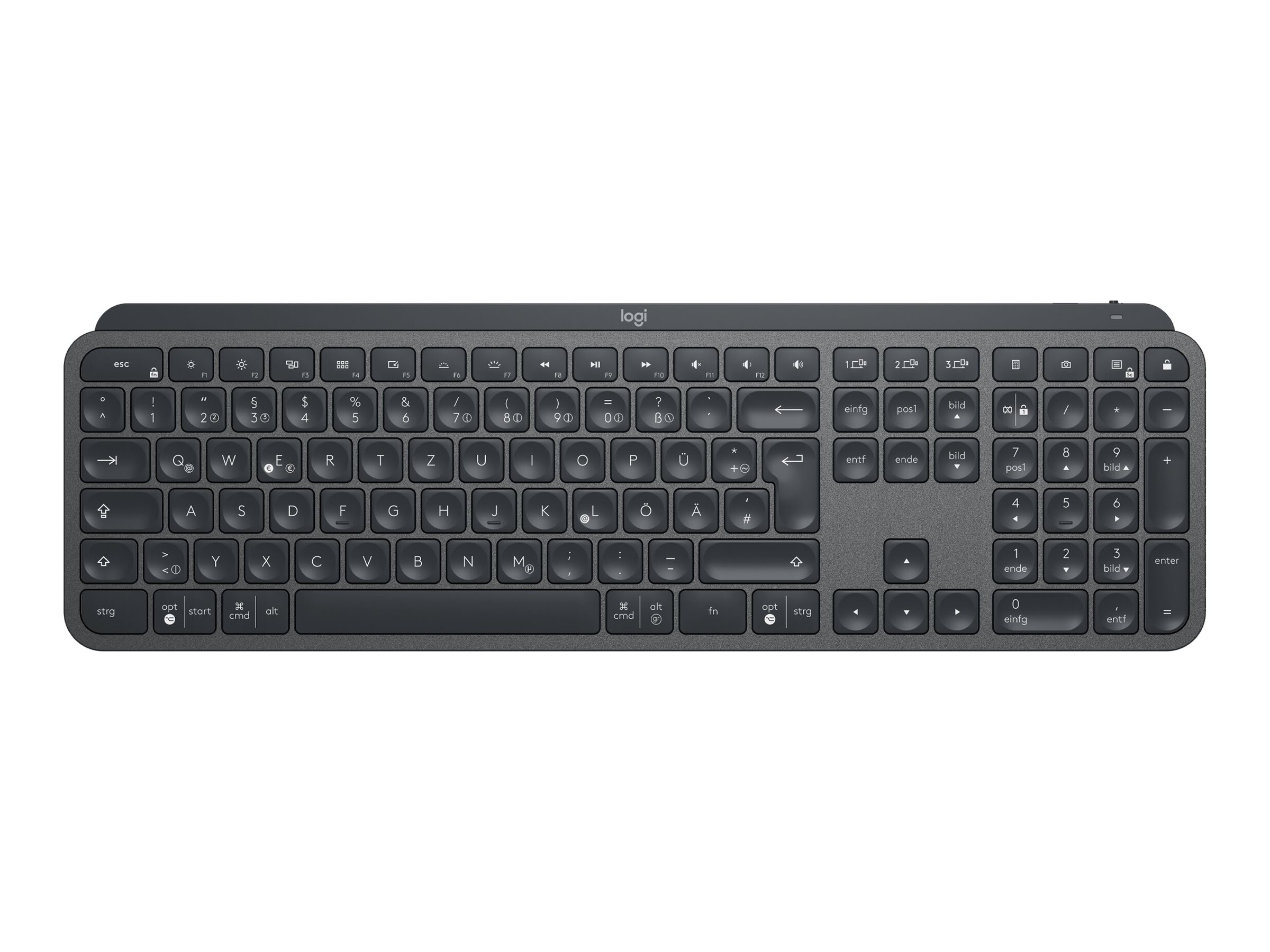 Logitech 920-009415 | Logitech MX Keys Advanced Wireless Illuminated Keyboard | OCTO24.com