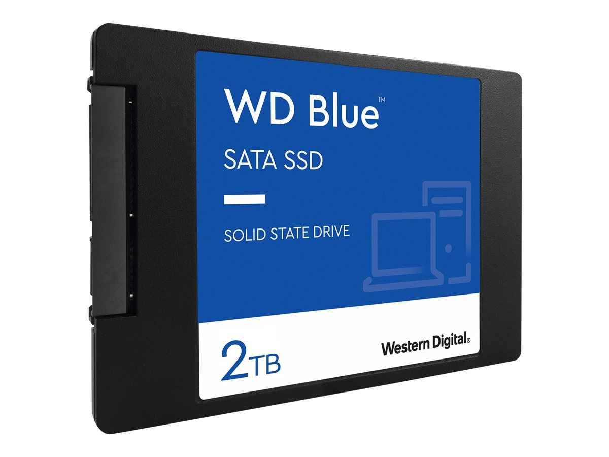 WD WDS200T2B0A | WD Blue 3D NAND SATA SSD WDS200T2B0A - 2 TB SSD ...