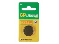 GP Battery 0602430C1 | GP Batteries Lithium Cell Lithium CR2430 - 1 Batterie à usage unique ...