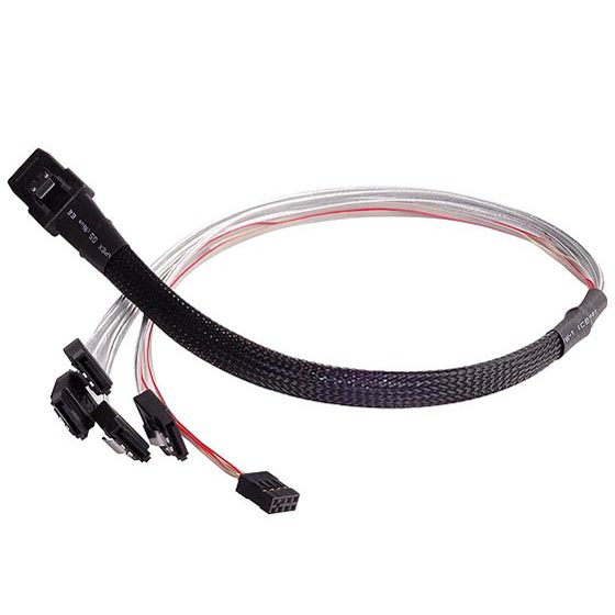 SilverStone SST-CPS03 | SilverStone CPS03 - SATA- / SAS-Kabel - mit ...
