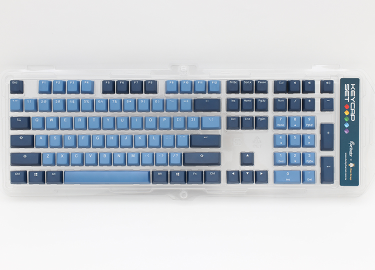 Ducky DKSA108-USPDBBWOG | Ducky Good In Blue Keyboard cap | OCTO24.com