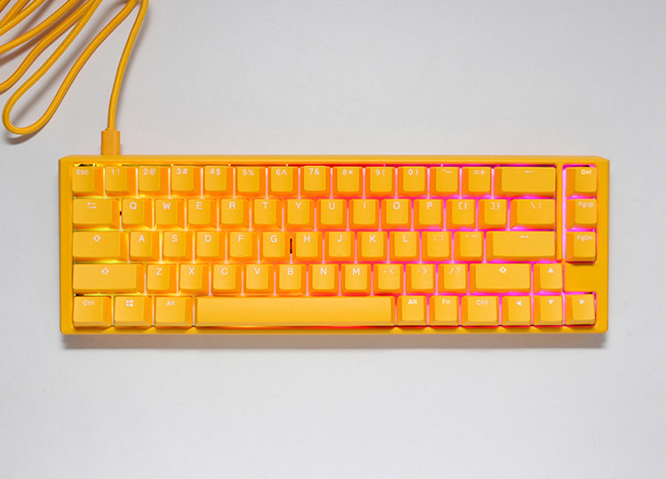 Ducky DKON2167ST-SUSPDYDYYYC1 | Ducky One 3 Yellow SF keyboard USB US ...