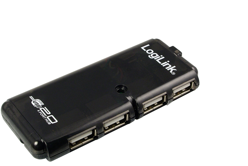 LogiLink UH0001A | LogiLink 4-Port USB 2.0 Hub 480 Mbit/s Negro ...