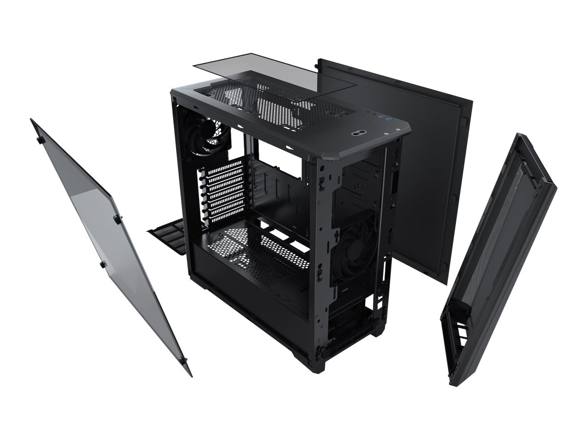 Phanteks PH-EC400ATG_BK01 | Phanteks Eclipse P400A Midi Tower Black ...