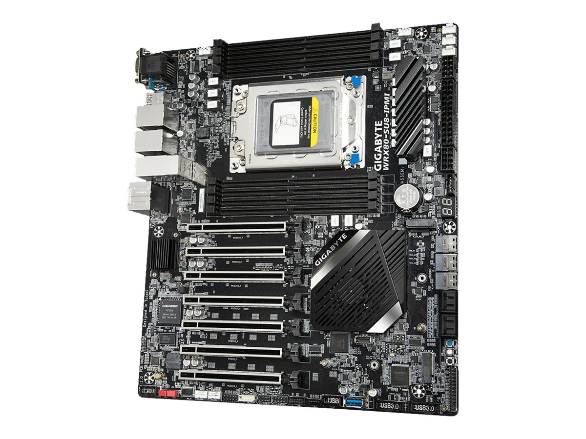 Gigabyte WRX80-SU8-IPMI | Gigabyte WRX80-SU8-IPMI motherboard AMD WRX80 ...