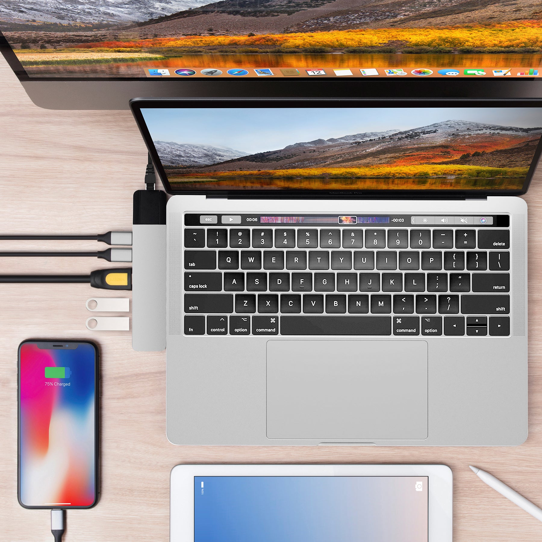 Targus GN28N-GRAY | HYPER GN28N-GRAY notebook dock/port replicator ...