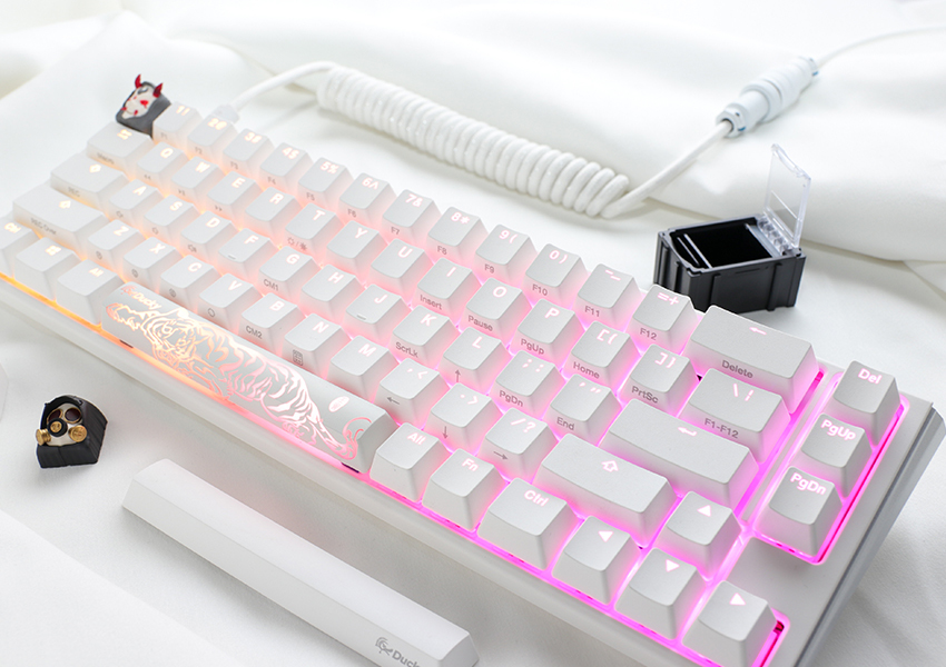 Ducky DKON2167ST-WDEPDPWWWSC1 | Ducky One 3 Classic Pure White SF ...