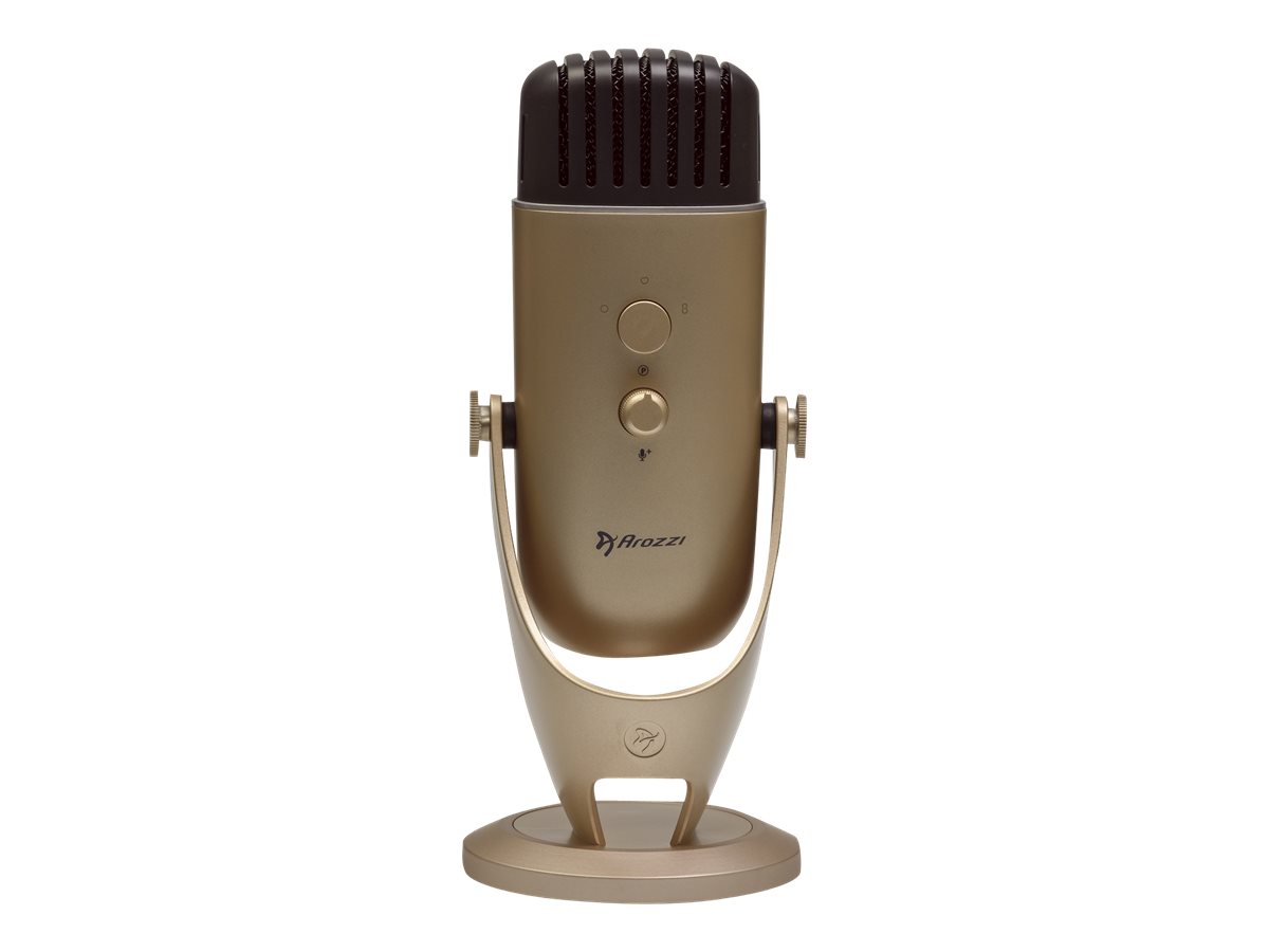 Arozzi COLONNA-GOLD | Arozzi Colonna Gold Table microphone | OCTO24.com
