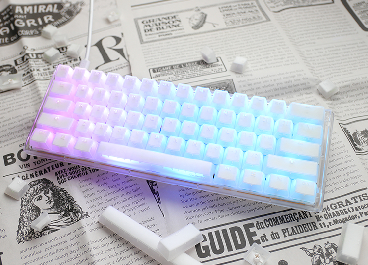 Ducky DKON2161ST-KUSPDAWWWWG1 | Ducky One 3 Aura White Mini Gat B Kan ...